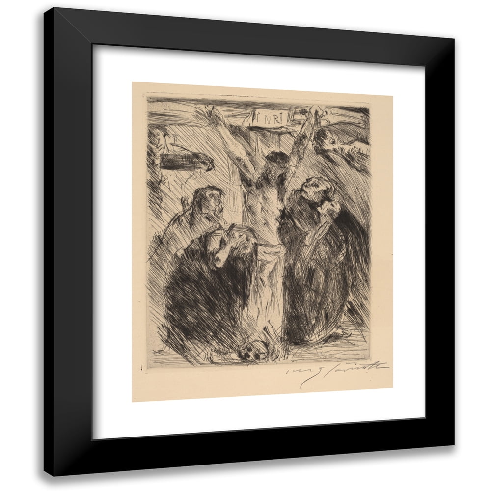 Lovis Corinth 15x18 Black Modern Framed Museum Art Print Titled ...
