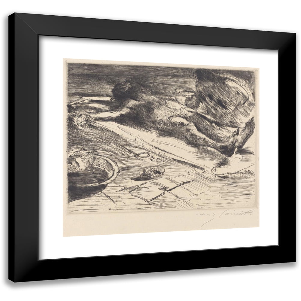 Lovis Corinth 16x15 Black Modern Framed Museum Art Print Titled - Pieta ...