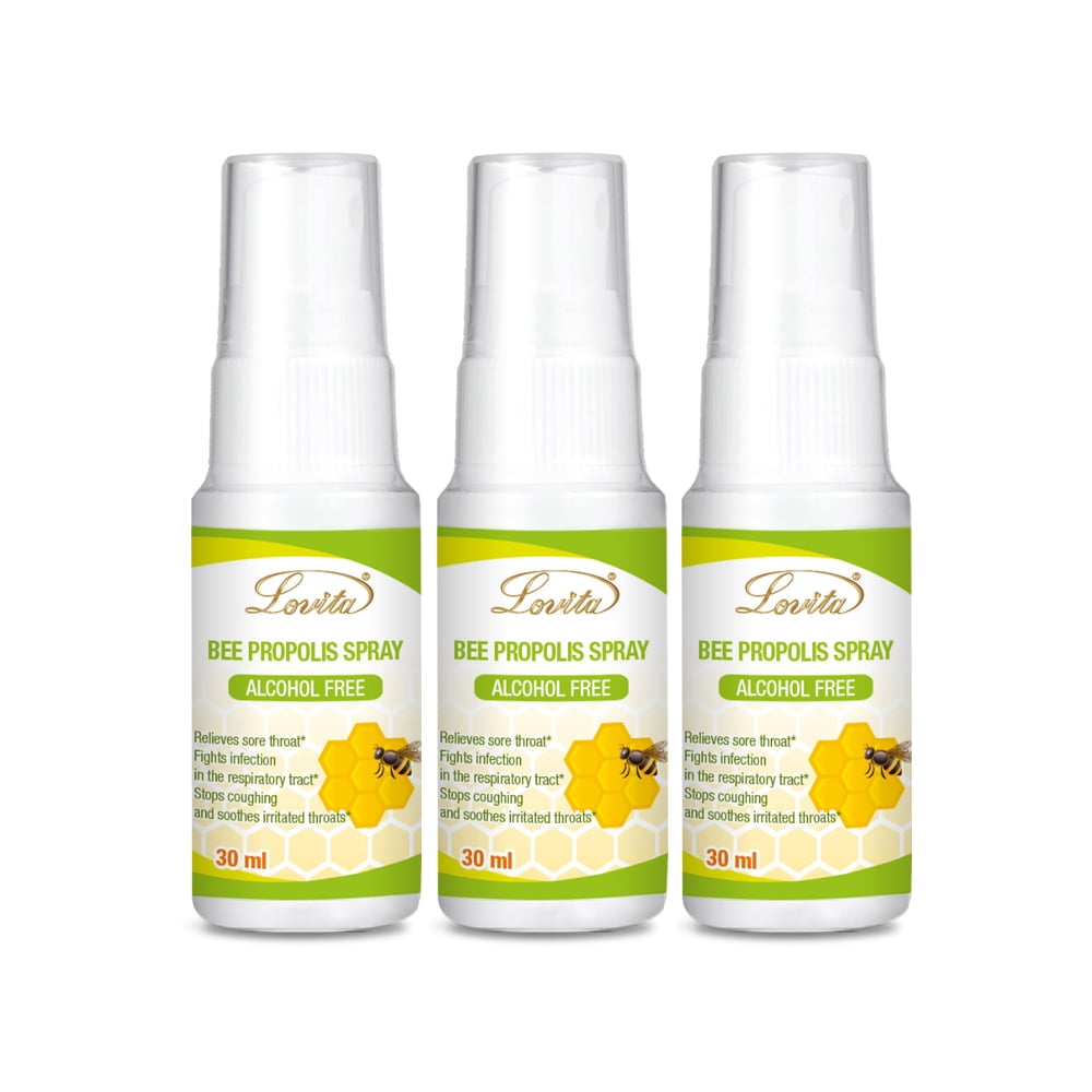 Lovita Propolis Spray, 250mg per servings, High Bioflavonoids. Relief ...