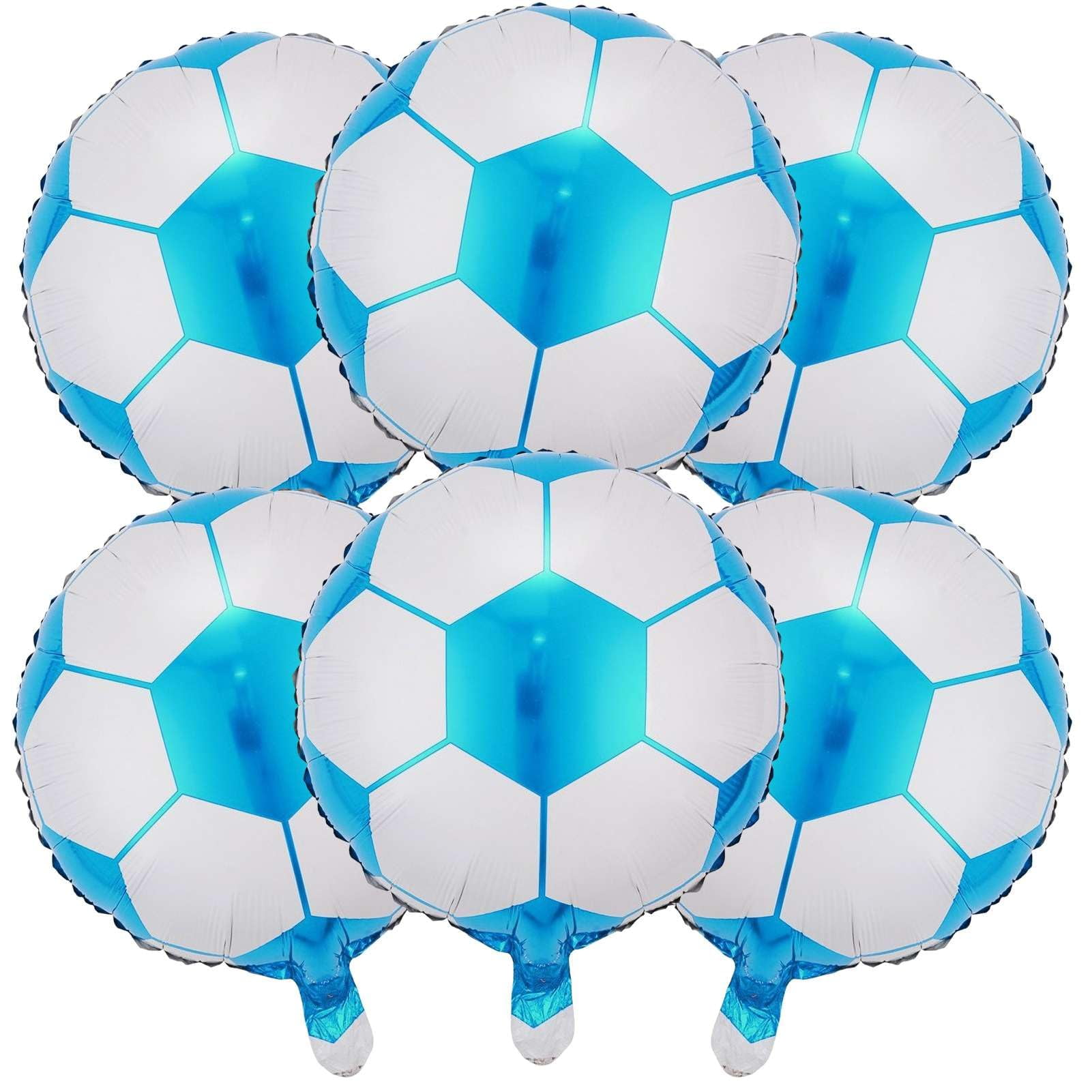 Lovoir 6 Pieces Soccer Balloons 18 AFN1inch, Soccer Ball Themed Party ...