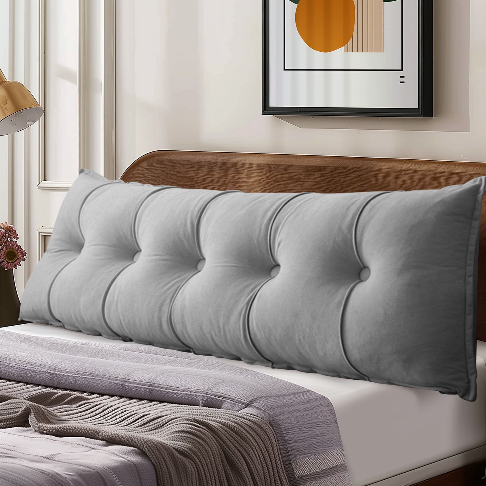 Lovote Headboard Pillow Wedge Pillow Bed Gap Filler Body Positioner ...