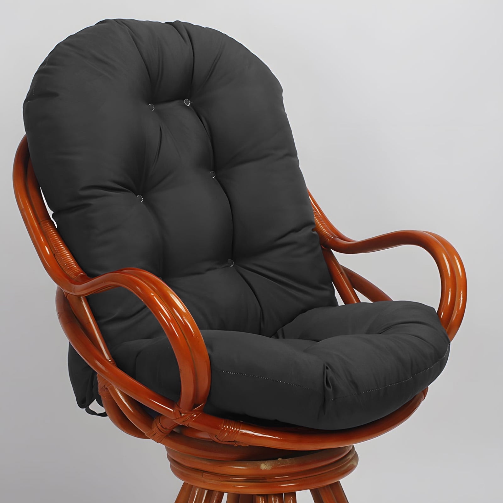 Lovote Outdoor Rocking Chair Cushion High Back Patio Chair Cushion ...