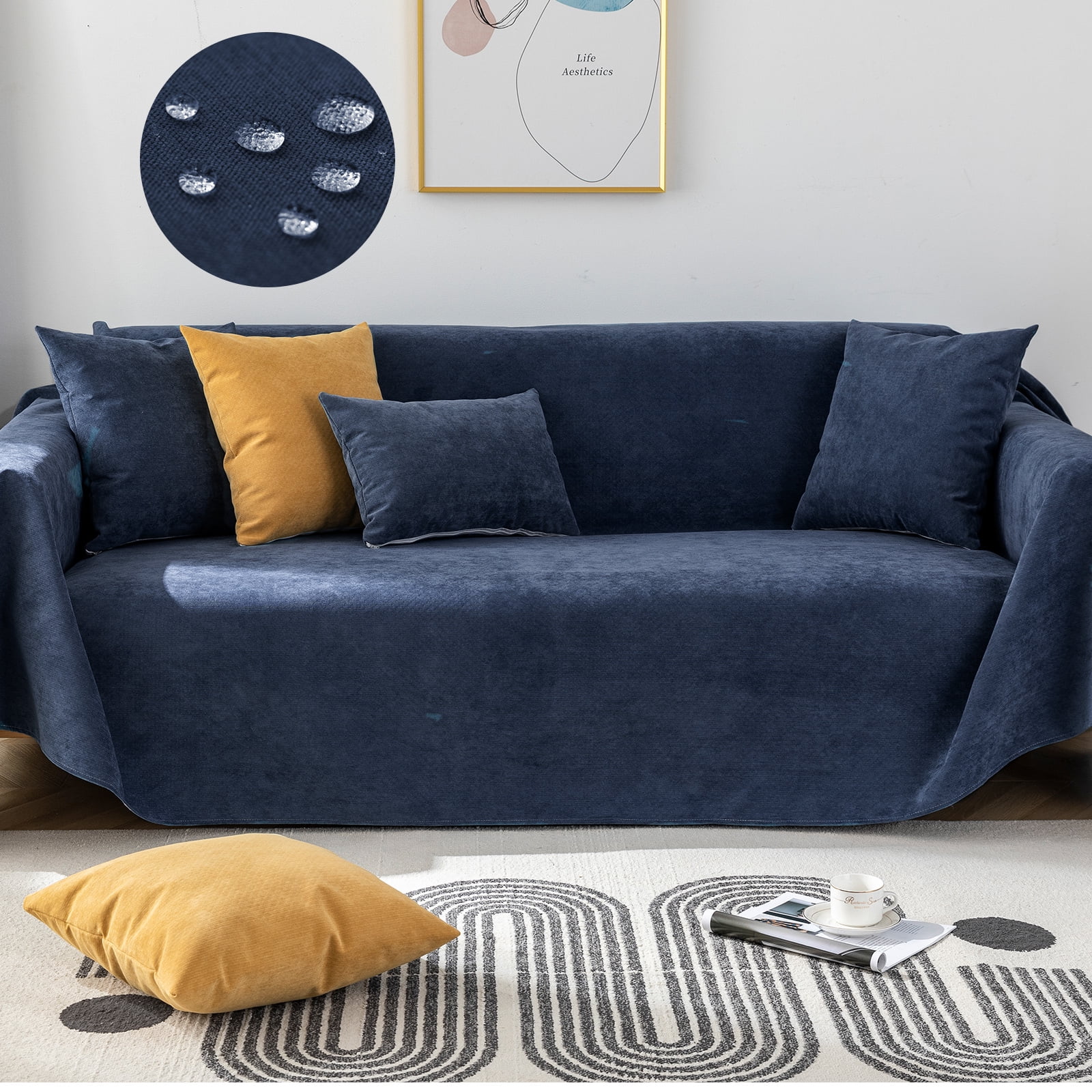 Lovote Waterproof Sofa Cover Couch Cover Protector Sofa Throw Cover ...