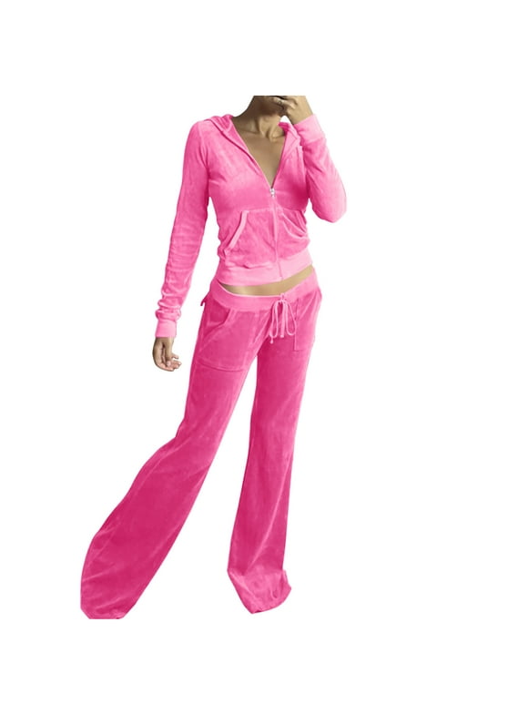 Womens Pink Tracksuit