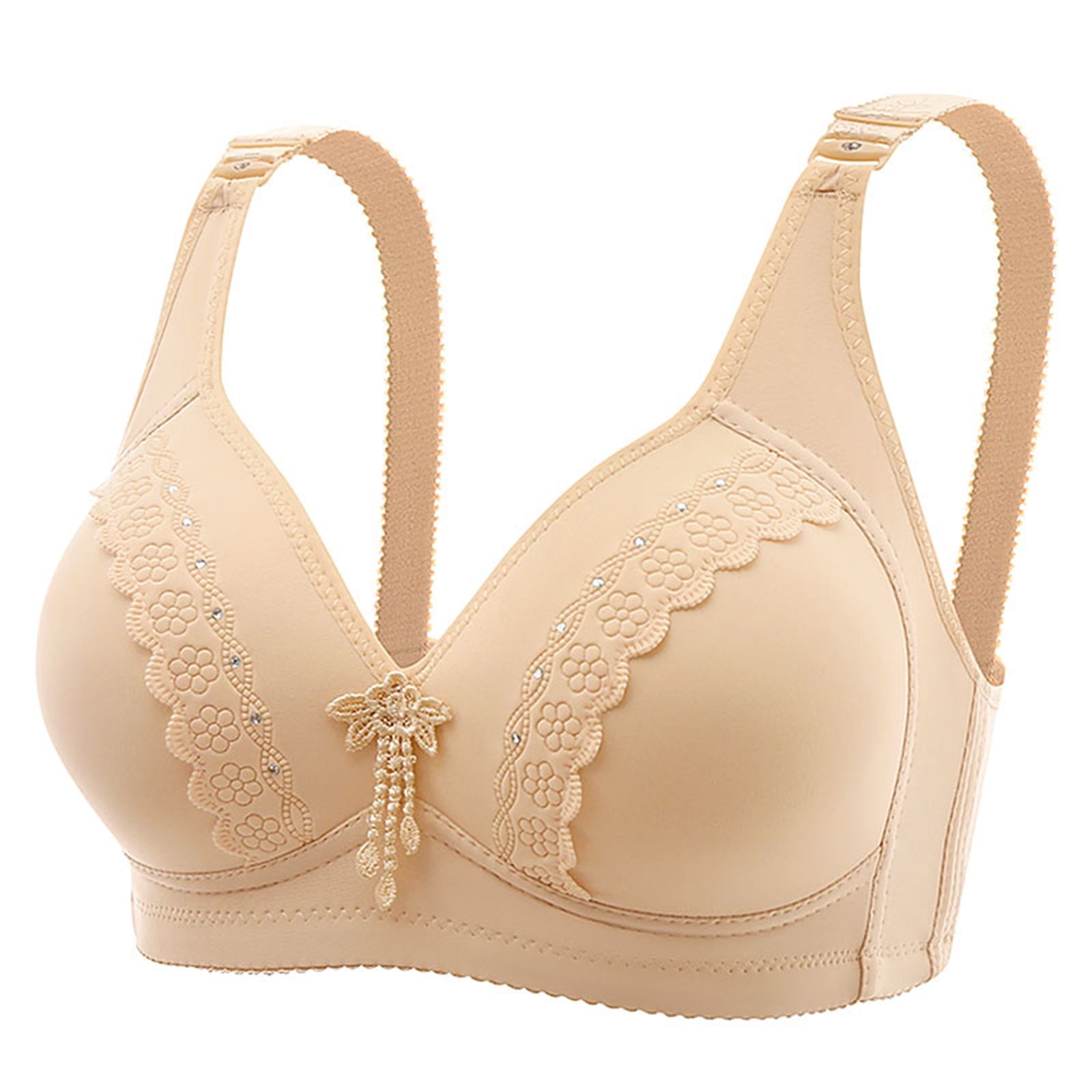 Lovskoo 2024 Bras for Women Push Up No Underwire Comfy Plus Size ...