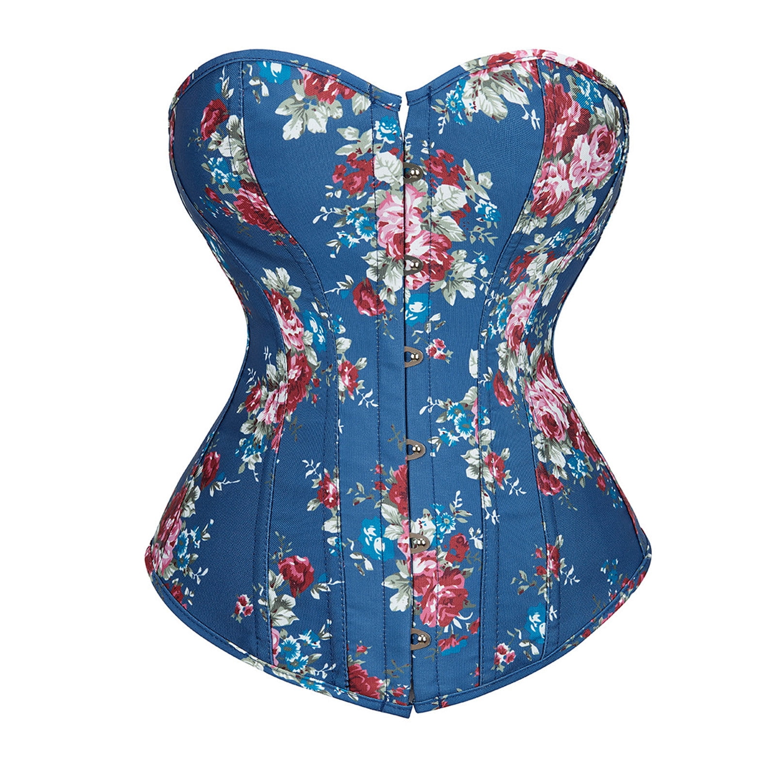 Lovskoo 2024 Corset Tops for Women Steampunk Renaissance Corset ...