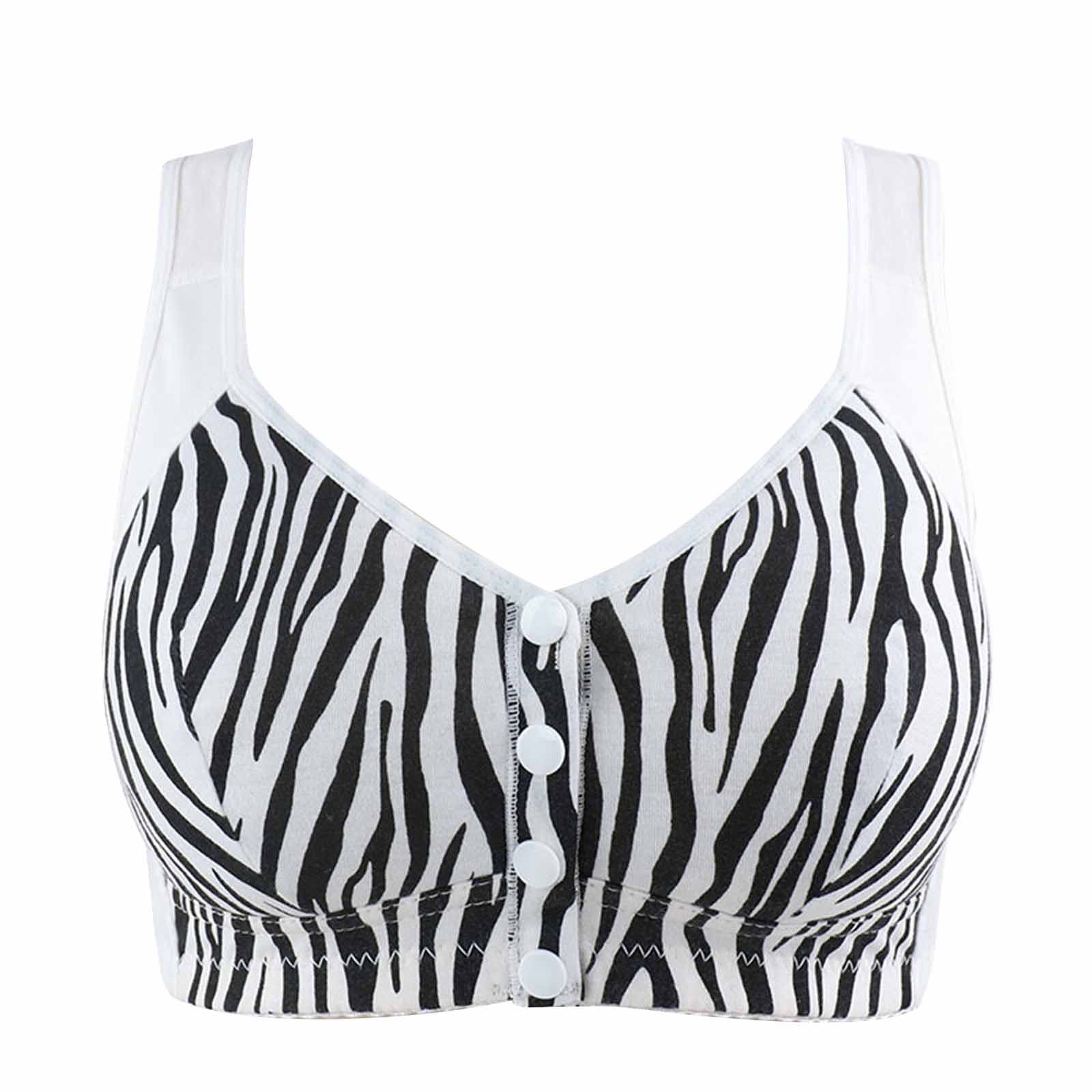 Lovskoo 2024 Front Closure Bras for Women Plus Size Bralette ...