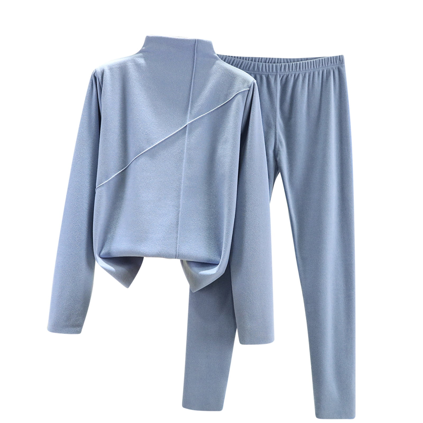 Lovskoo 2024 Long Johns Thermal Underwear for Women Fleece Lined ...