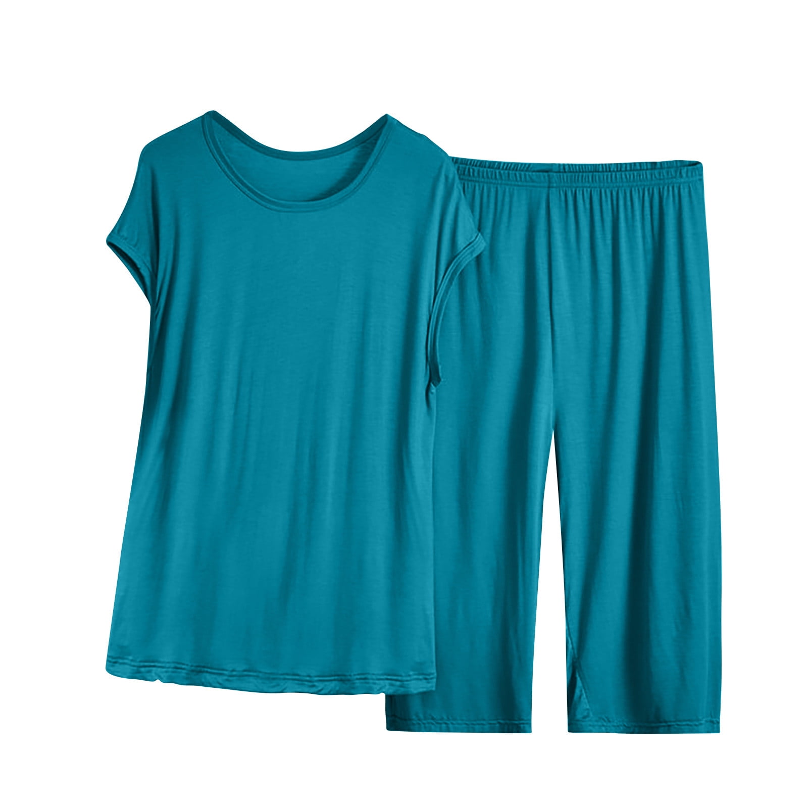 Lovskoo 2024 Lounge Sets for Women Plus Size Summer Casual Short ...