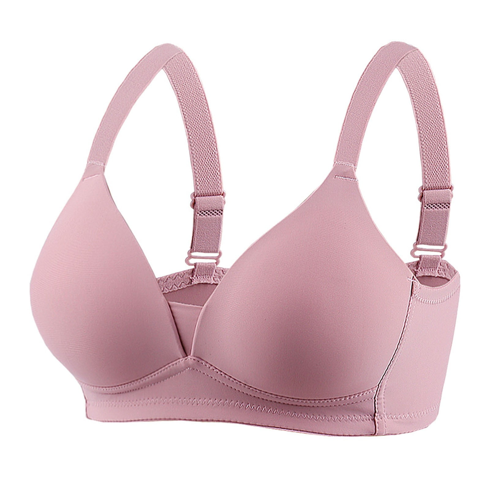 Lovskoo 2024 Soft Wirefree Women's Bras for Women Full Coverage Bra ...