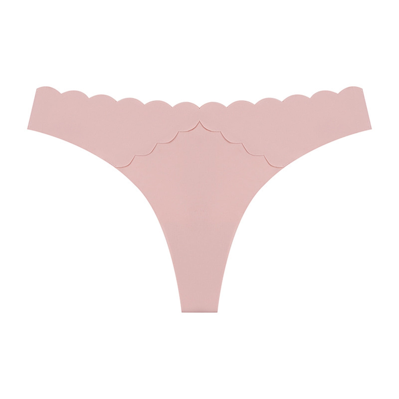 Lovskoo 2024 Thongs for Women Panties Seamless Low Waisted Thongs ...