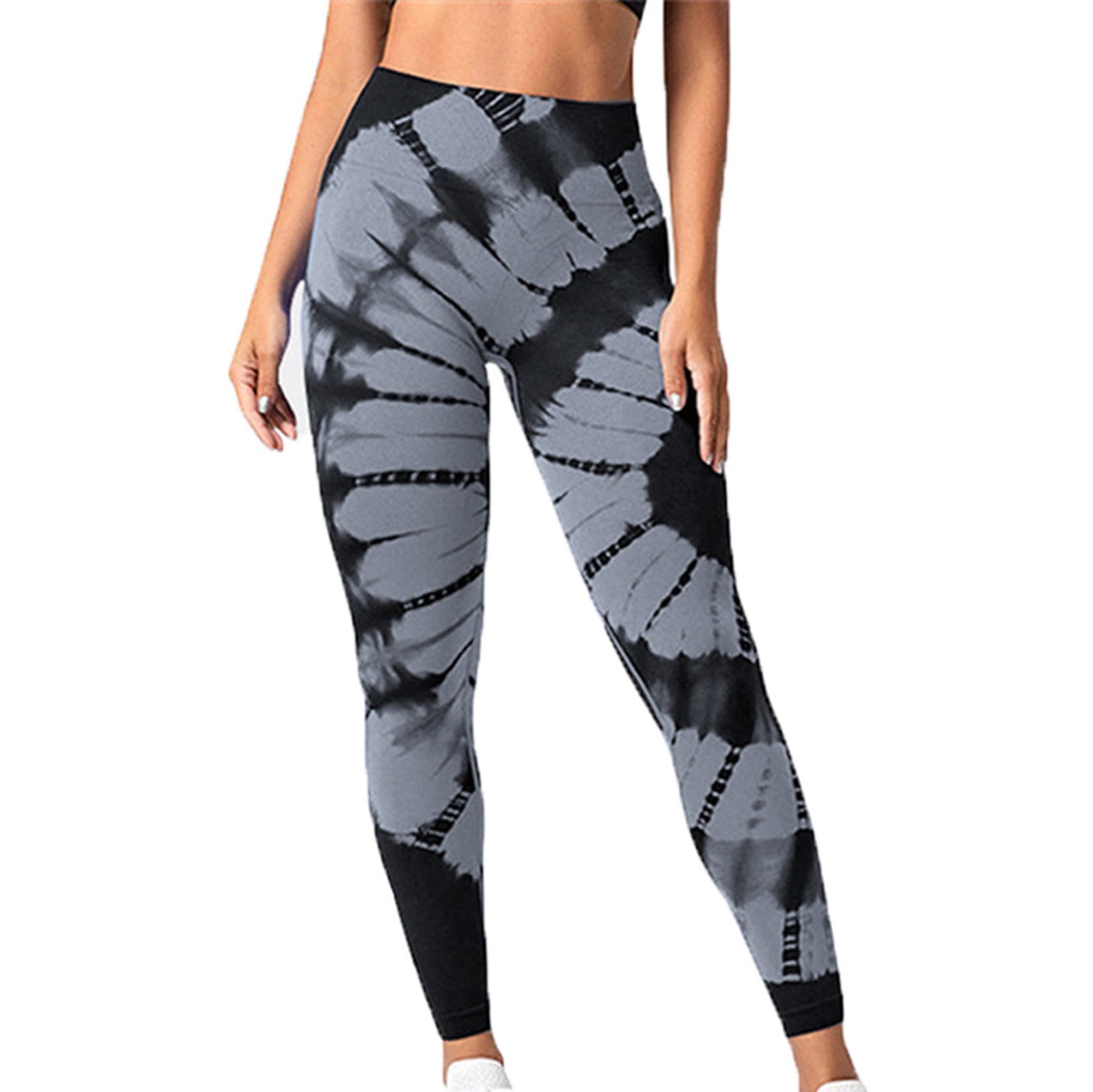 Lovskoo 2024 Tie Dye Seamless Leggings for Women High Waist Yoga Pants, Scrunch Butt Lifting ...
