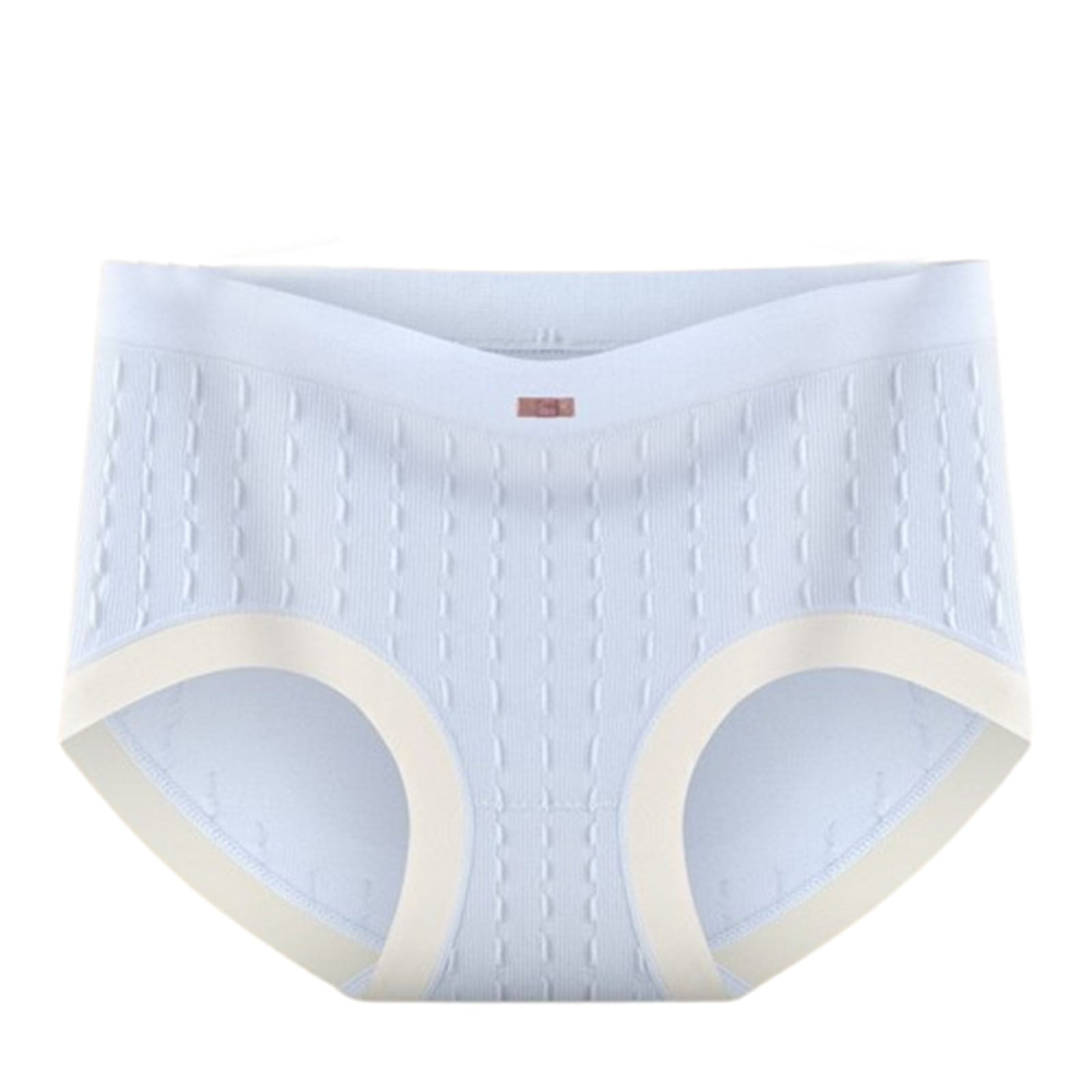 Lovskoo 2024 Underwear for Womens Mid-Waist Contrast Color Butt Lifting ...