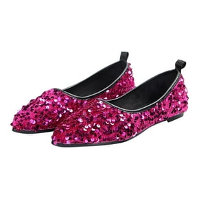 Red Sequin Shoe
