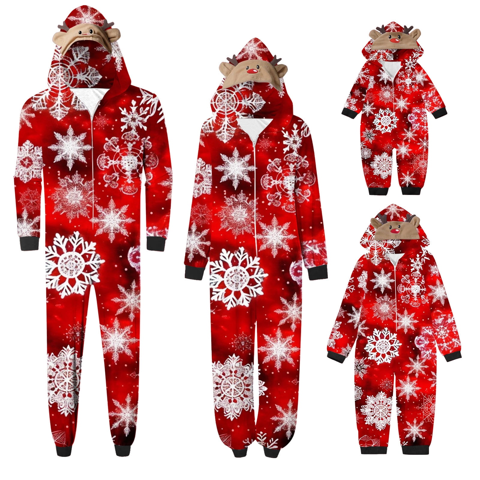 Rohuuque Family Christmas Pajamas Matching Sets for Dad Parent Child ...