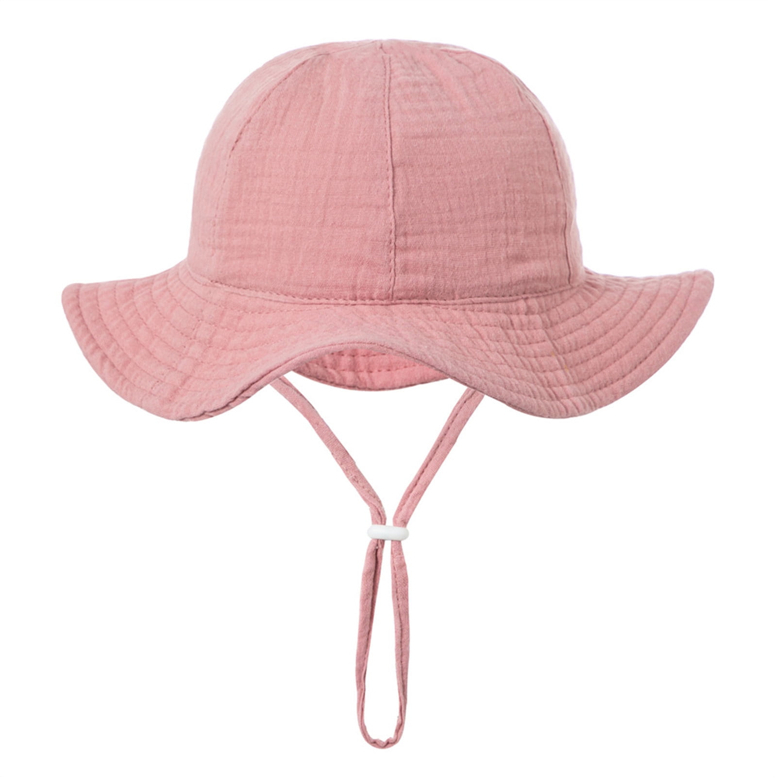 Lovskoo Infant Bucket Hat Wide Brim Baby Summer Sun Protection Floppy ...