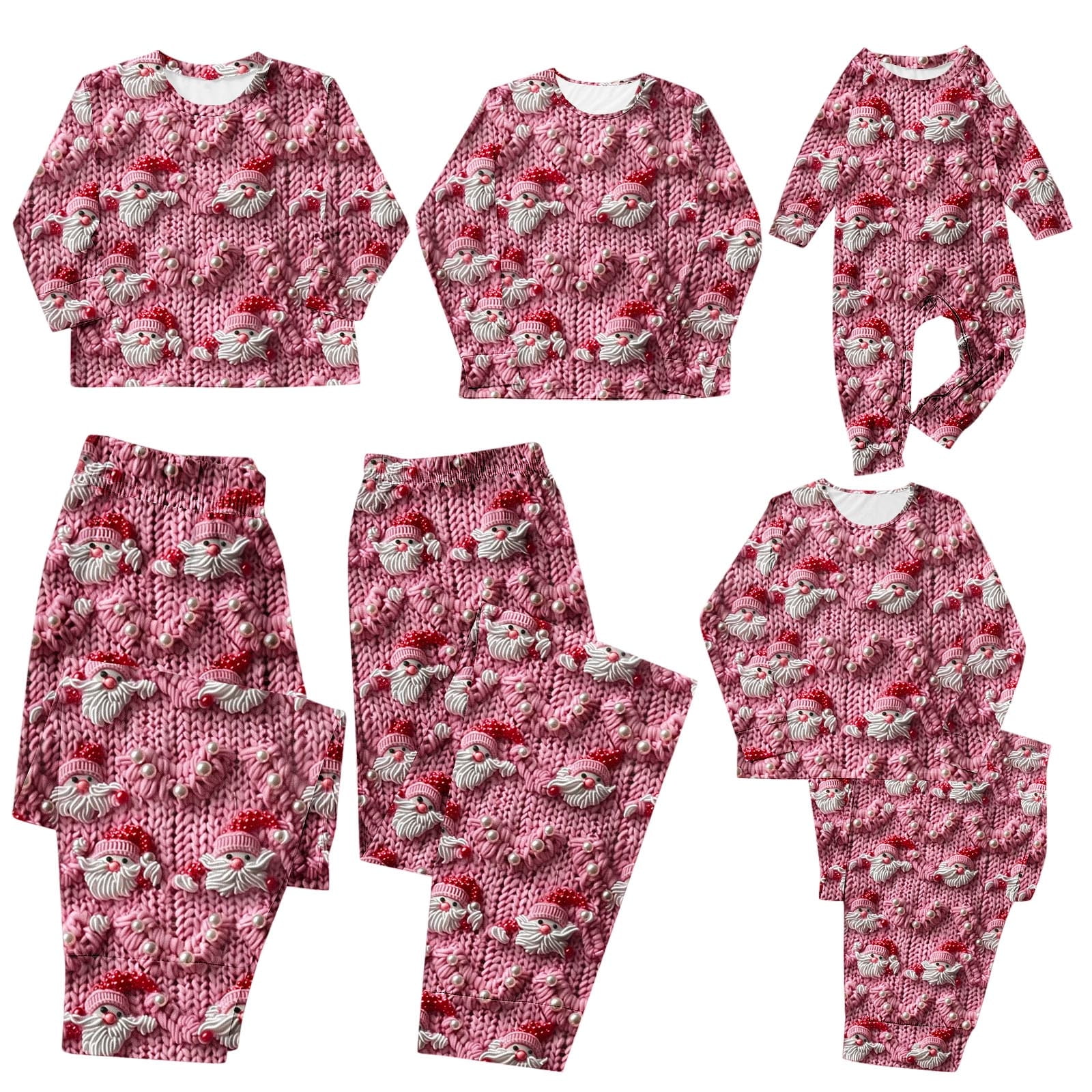 Lovskoo Matching Family Pajamas Sets Christmas for Dad Parent-Child ...