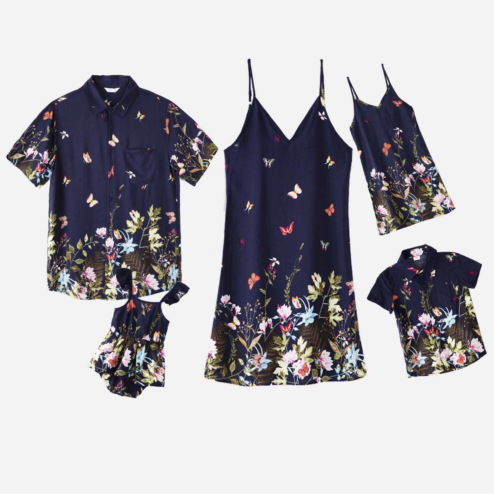 Lovskoo Matching Family Sets for Men Parent-Child Holiday Hawaiian ...