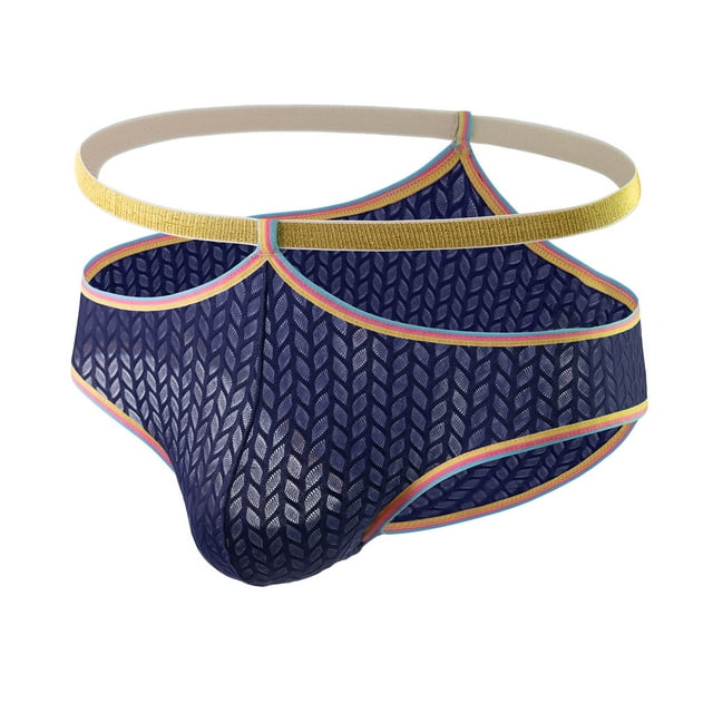 Lovskoo Men Casual Fashion Solid Underwear Thong Buttock Lift ...