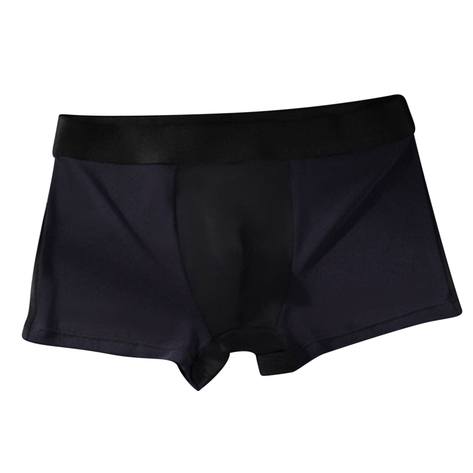 Lovskoo Men's 2024 Underwear Boxer Briefs Ice Silk Thin Style Seamless ...