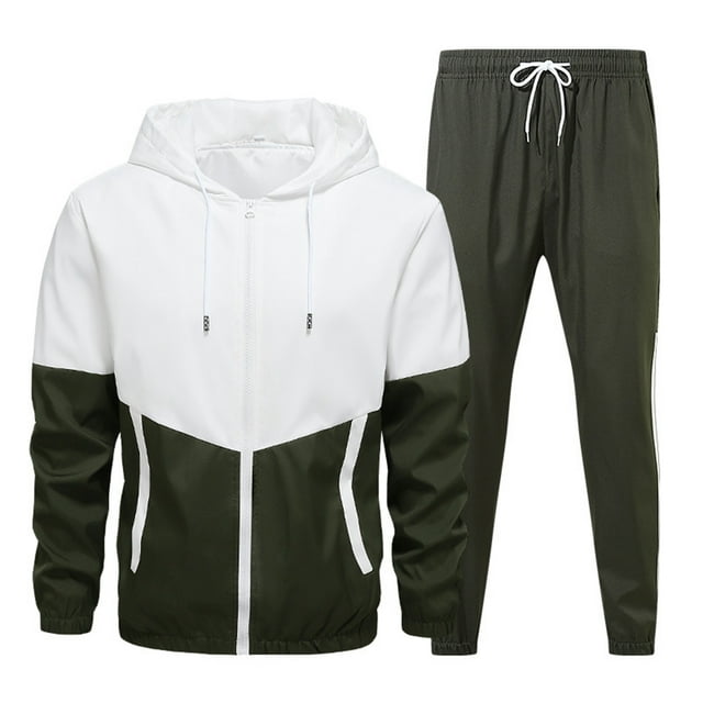 Jd Tracksuits For Men Men's Tracksuits 2 Piece Sets Full Zip Hoodie ...