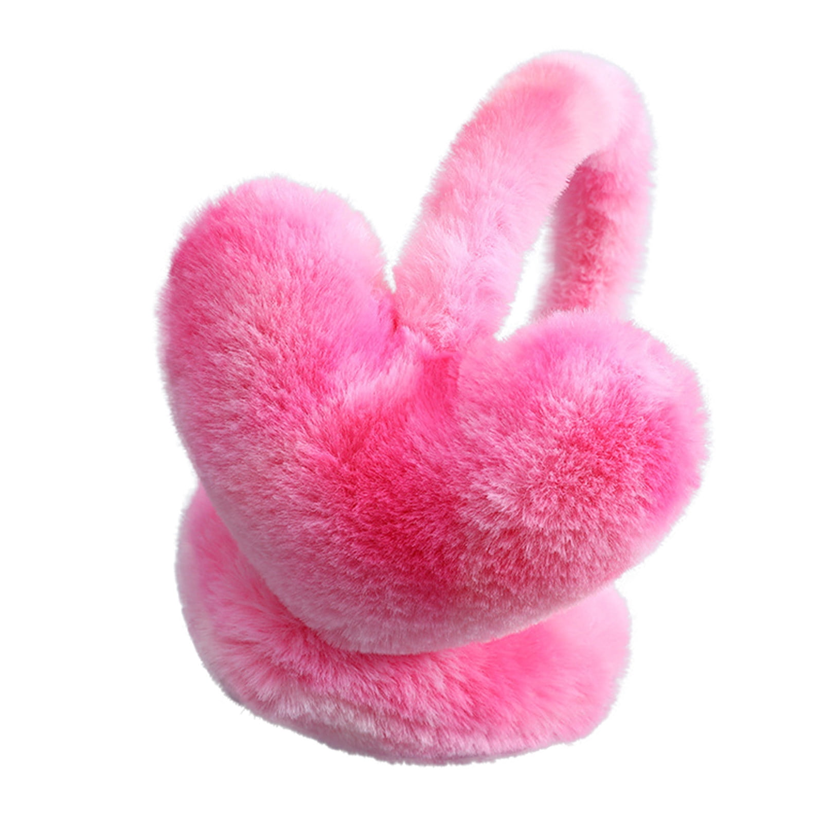 Lovskoo Woman's Gradient Color Winter Earmuffs Ear Protection Keep Warm ...