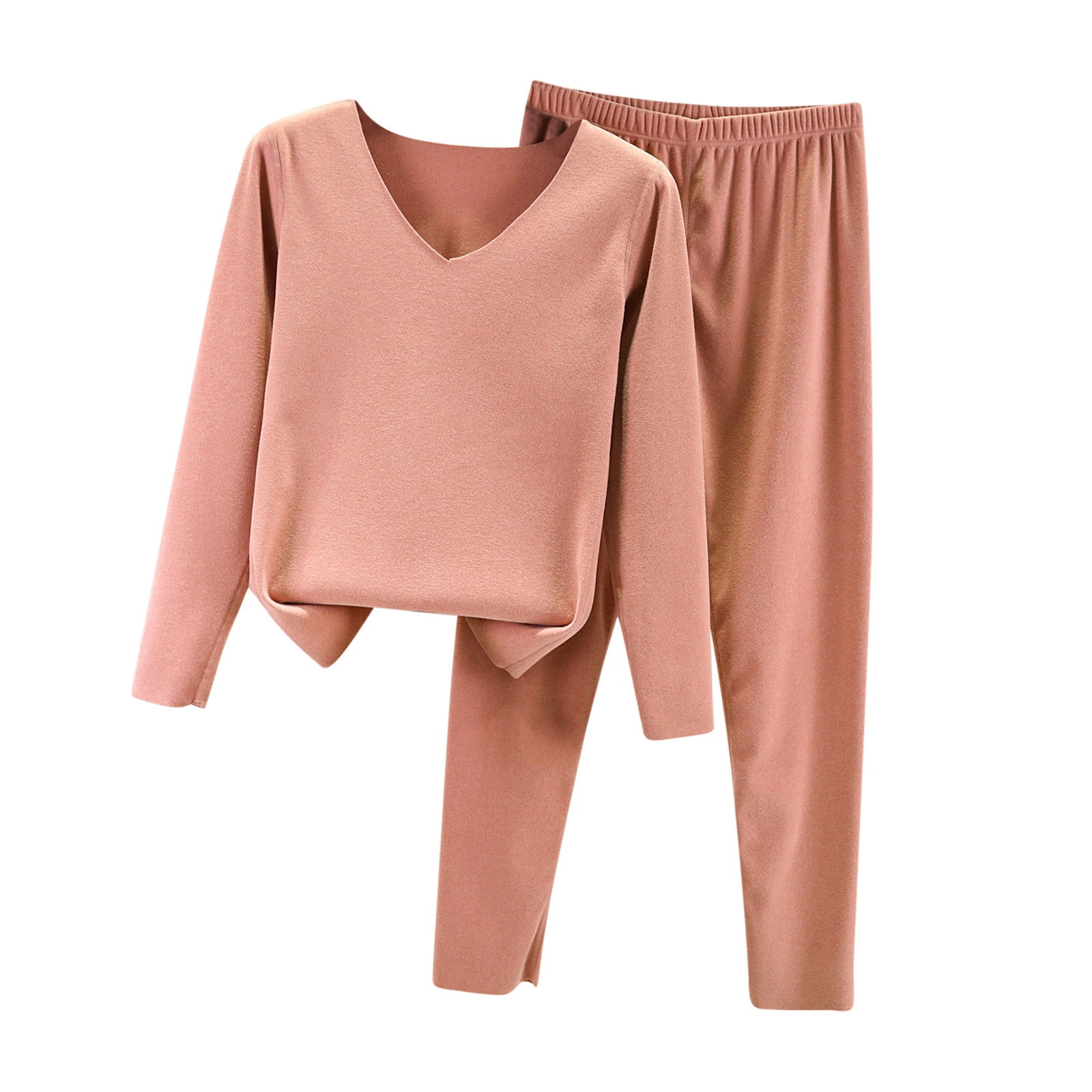 Lovskoo Womens Thermal Underwear Base Layers Winter Bottomed Double ...