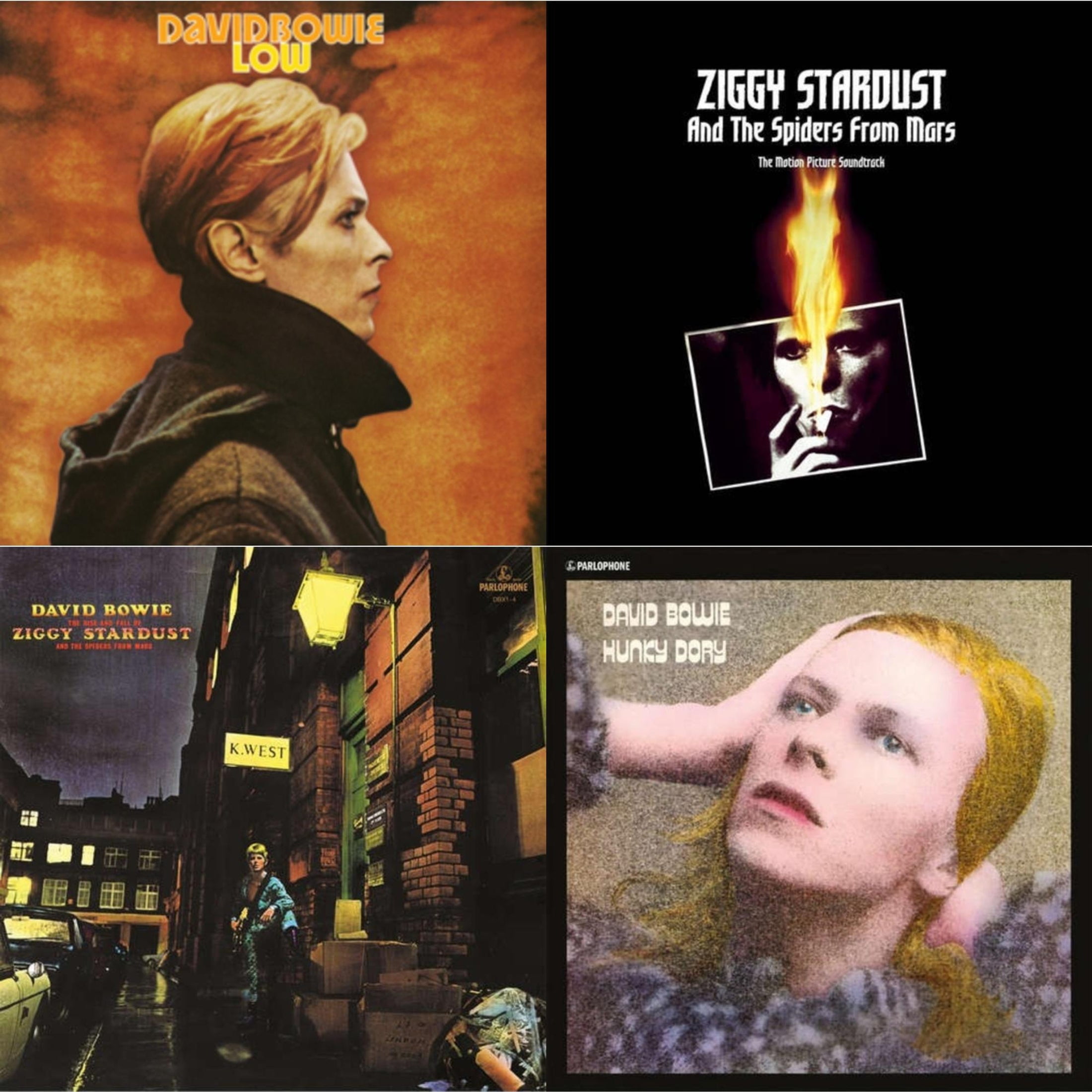 Low (2017 Remaster) & Ziggy Stardust & The Spiders From Mars Ost (2LP) & Rise & Fall Of Ziggy ...