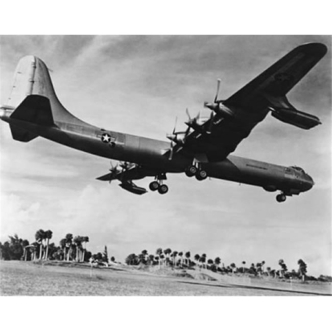 Low Angle View of a Bomber Plane in Flight Convair B-36 Poster Print ...