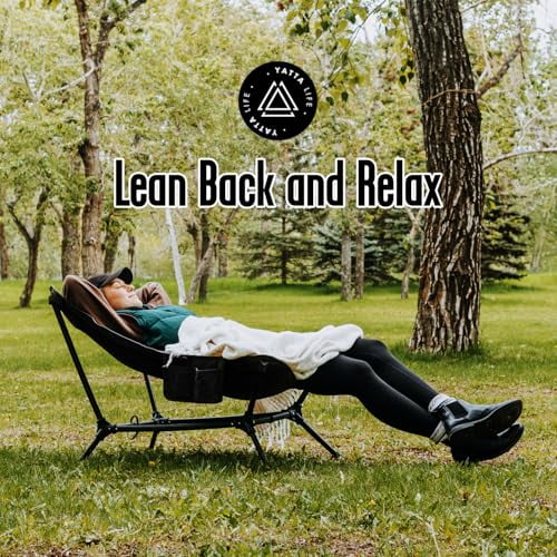 Low Back Folding Camping Chairs for Adults with Storage Pouches ...