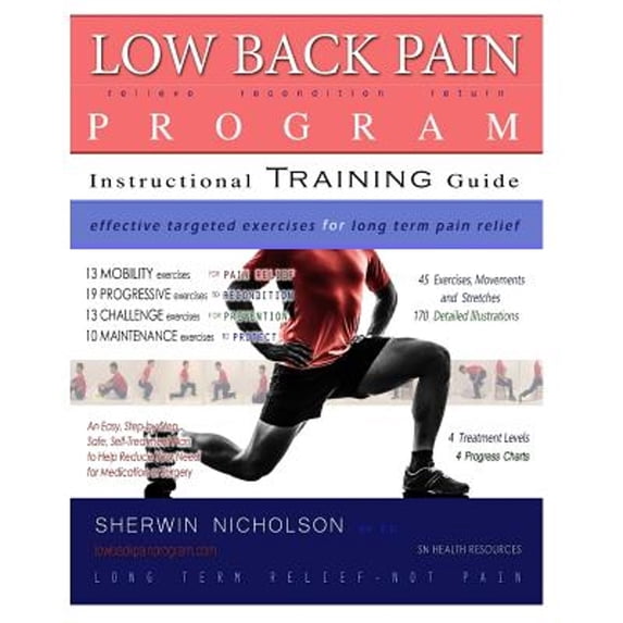 Pre-Owned Low Back Pain Program: A Comprehensive Step by Step Exercise ...