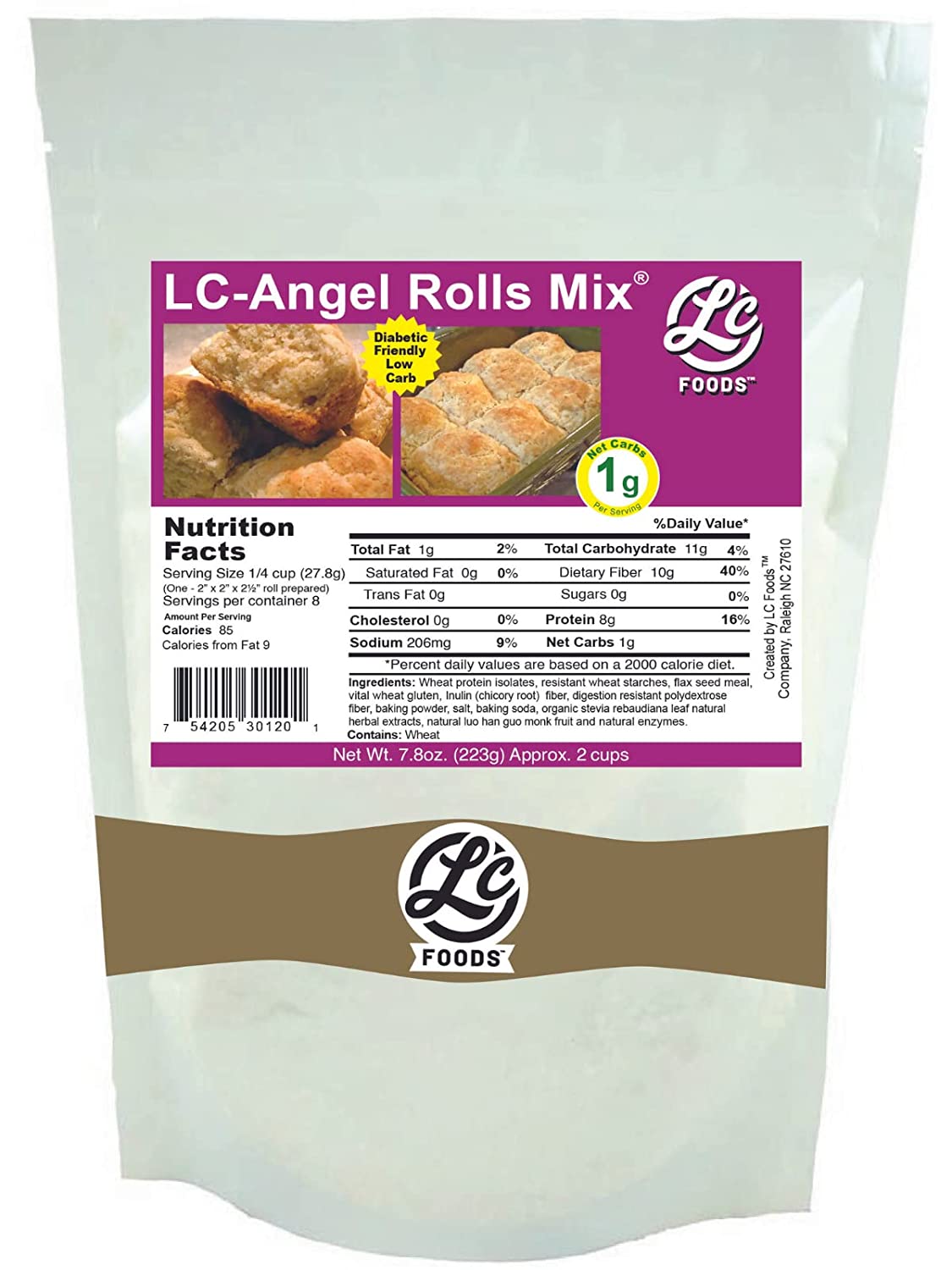 Low Carb Angel Roll Mix | Moist Soft | No Sugar Added | No Artificial ...