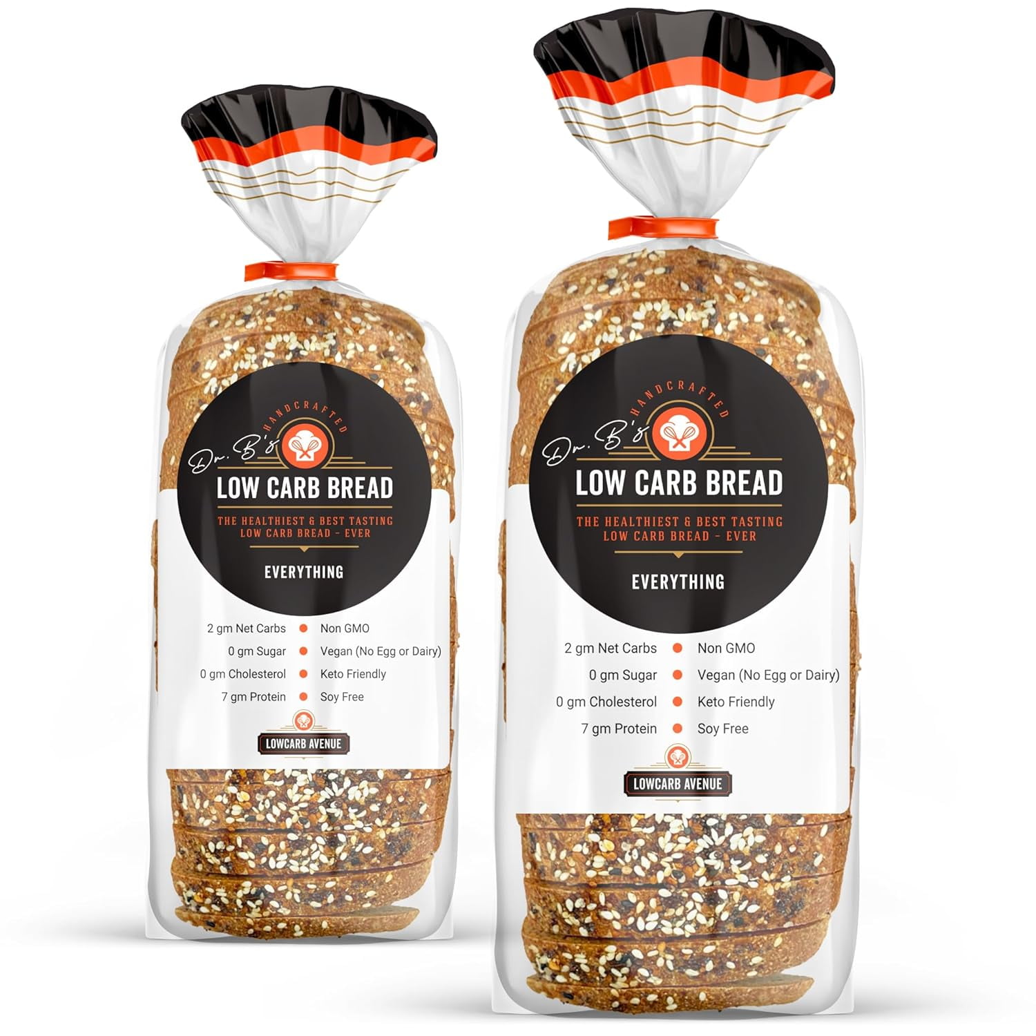 Low Carb Avenue - Artisan Keto Bread | 7g Protein & 2g Net Carbs | Low ...