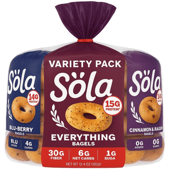 Sola Bagels in Bread - Walmart.com