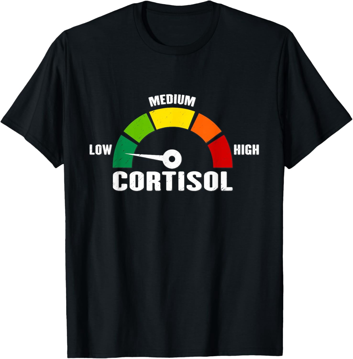 Low Cortisol Levels Meme Mens T-Shirt - Walmart.com