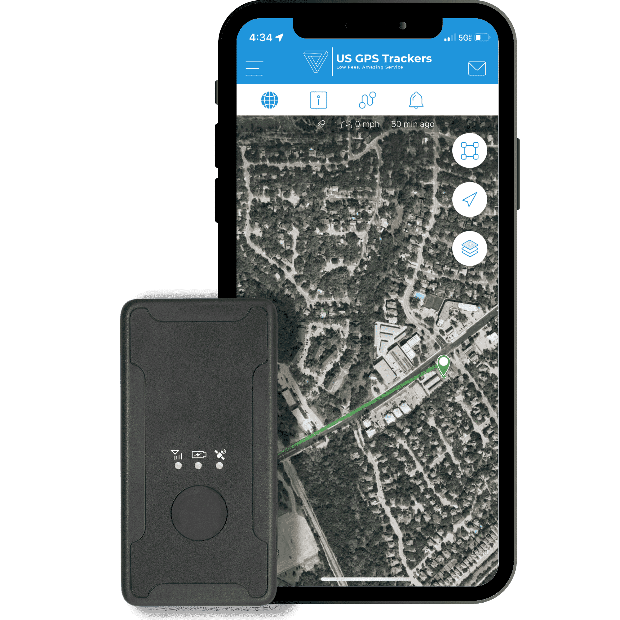 Low Cost Magnetic GPS Tracker Device for Car/Asset, by US GPS Trackers ...