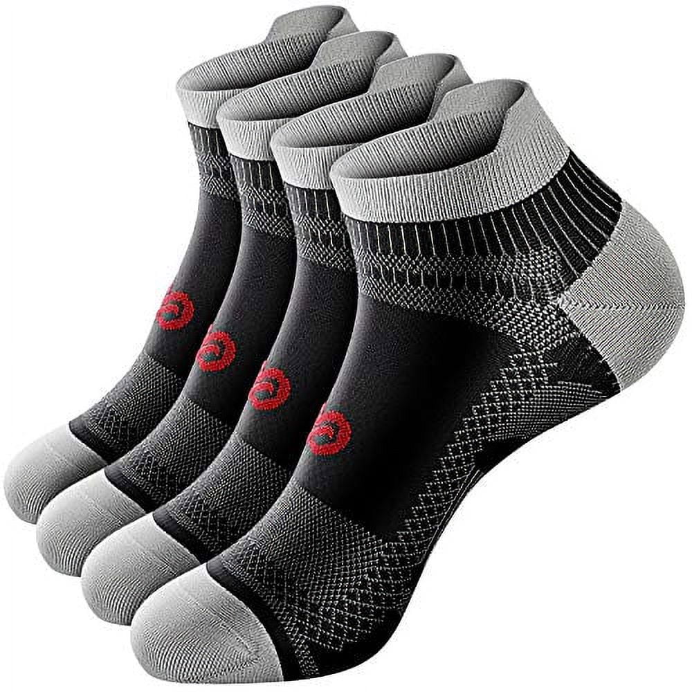 Low Cut Compression Socks for Men and Women, No Show Ankle Running ...