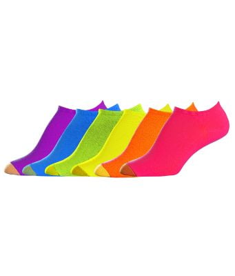 Low-Cut Socks 6-Pack - Walmart.com