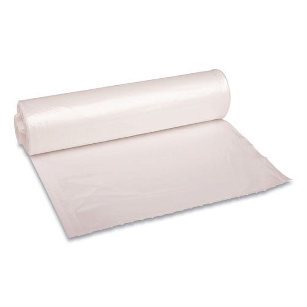Low Density Repro Can Liners, 33 Gal, 1.1 Mil, 33" X 39", Clear, 10 ...