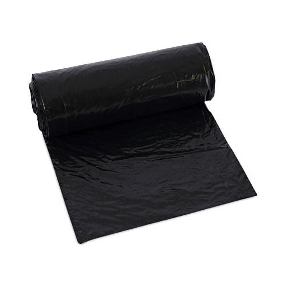 Low-Density Waste Can Liners, 16 Gal, 1 Mil, 24 X 32, Black, 10 Bags ...