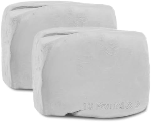 Low Fire Pottery Clay (Cones 04-3) Art Modeling Clay for Wheel Throwing ...