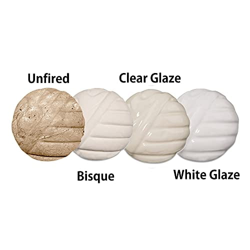 Low Fire Pottery Clay White, 50 lbs (Cones 06-04) Made in USA Modeling ...