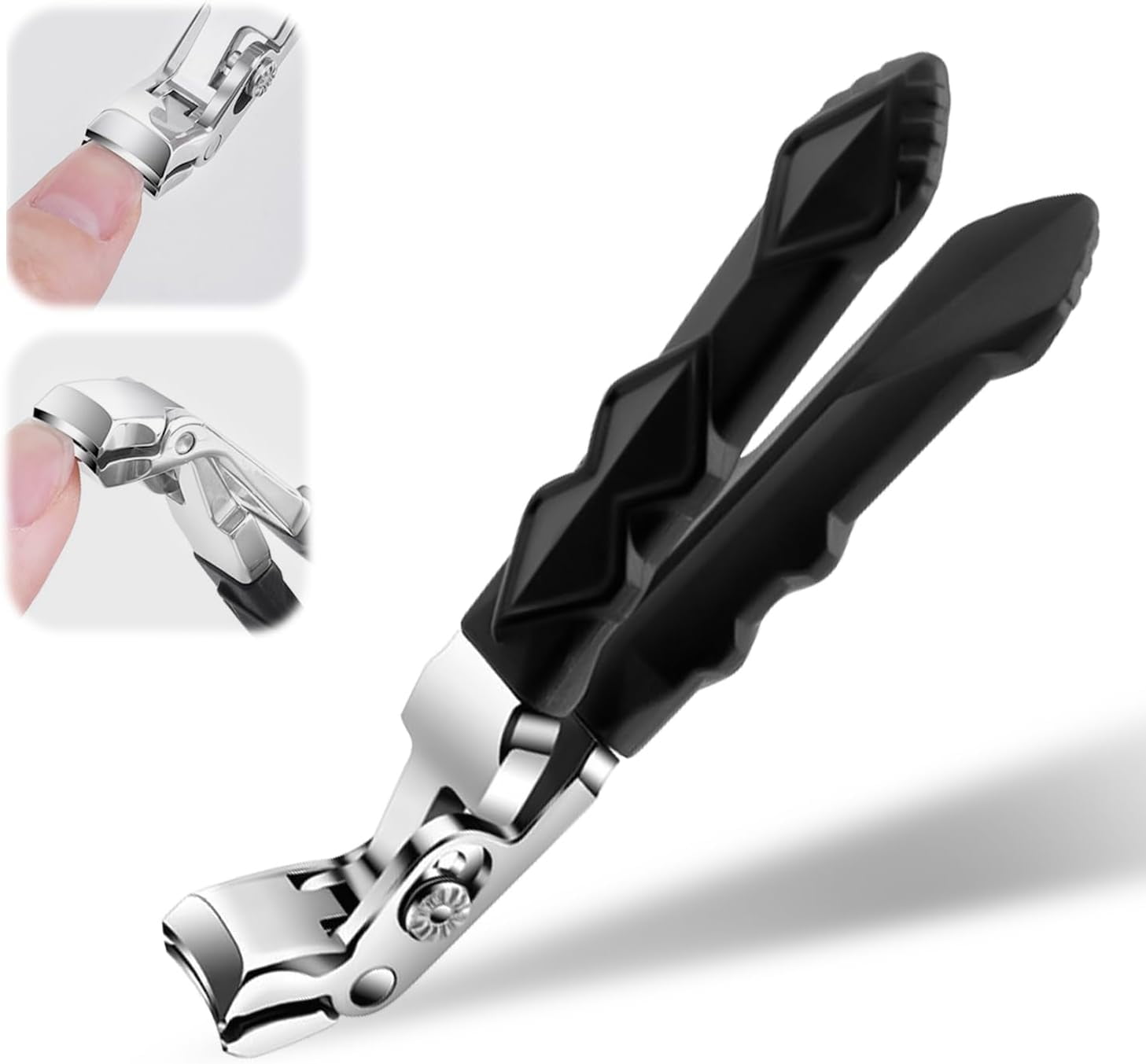 Low-Force Nail Clippers - Clipmaster Pro Two-Stage Leverage System for ...