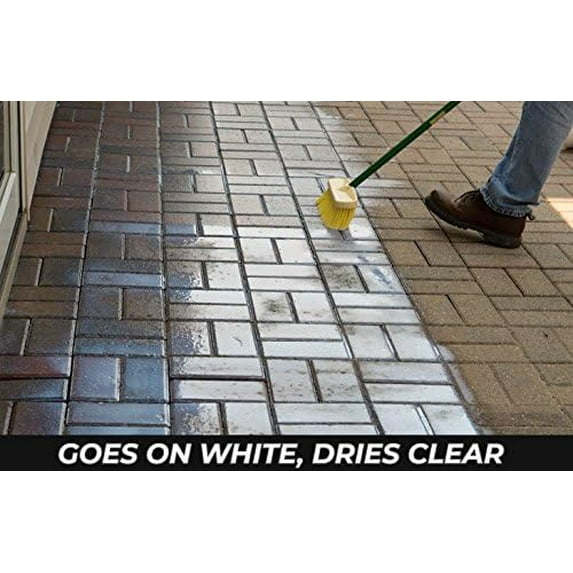 Low Gloss Patio Paver Sealer - Clear Water-Based Sealant for Patio ...