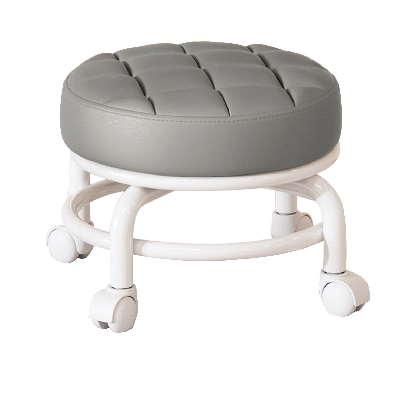 Low Height Rolling Stool with Wheels Heavy Duty Rolling Stools 360 ...
