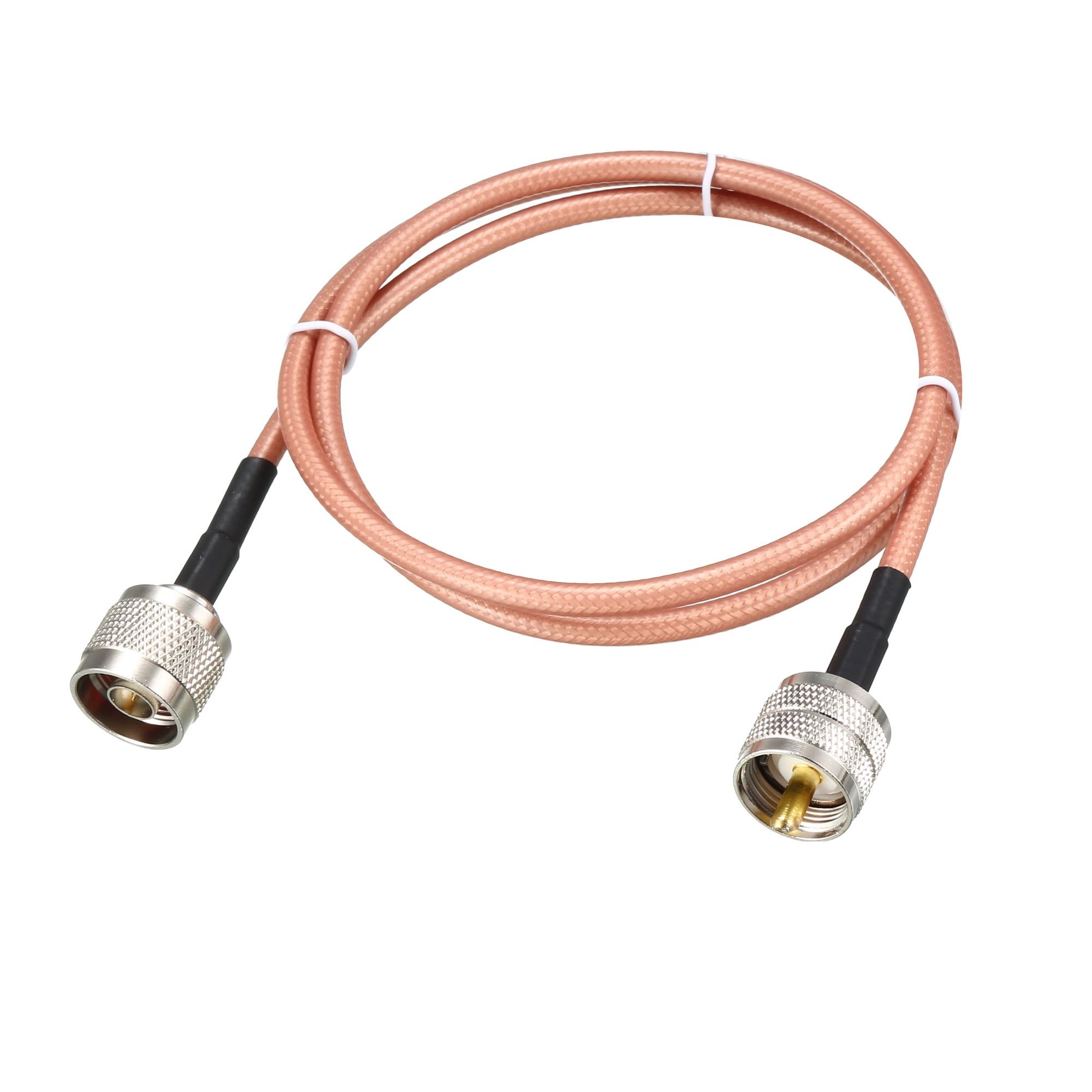 Low Loss RF Coaxial Cable Connection Coax Wire RG-142 N Male to PL-259 ...