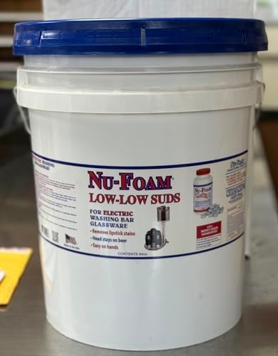 Low Low Suds Liquid Detergent for Bar Glassware - Original Streak-Free ...