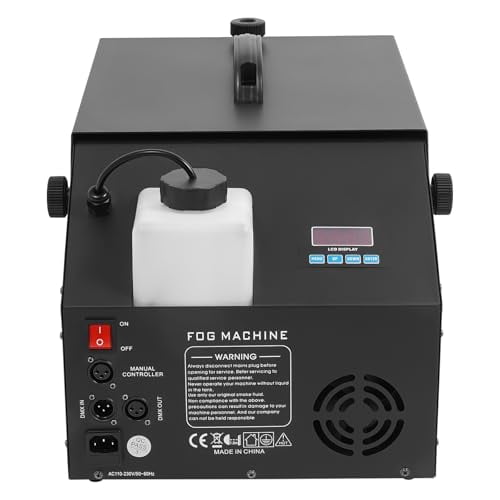Low-Lying Fog Machine, 110V 1200W Smoke Machine Stage Fogger with LCD ...