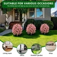 Low Maintenance Artificial Cedar Topiary Ball Trees Set of 2 – 23.6in ...