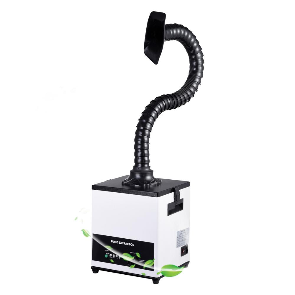 Low-Noise 100W Soldering Fume Extractor Portable Air Purifier with Odor ...